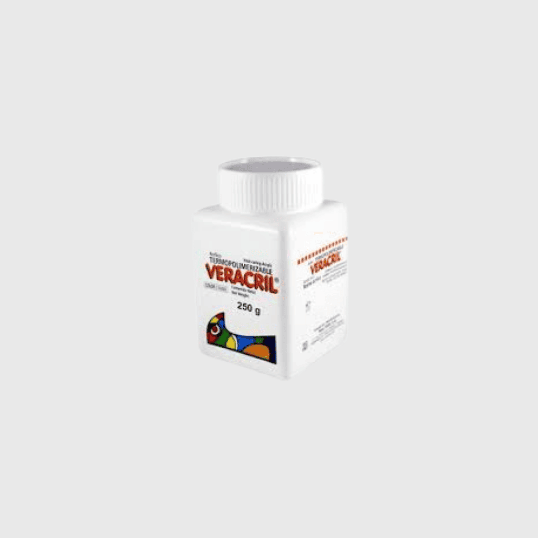 Acrilico Termo Vr-1 250G Veracril - Dentales Market S.A.S